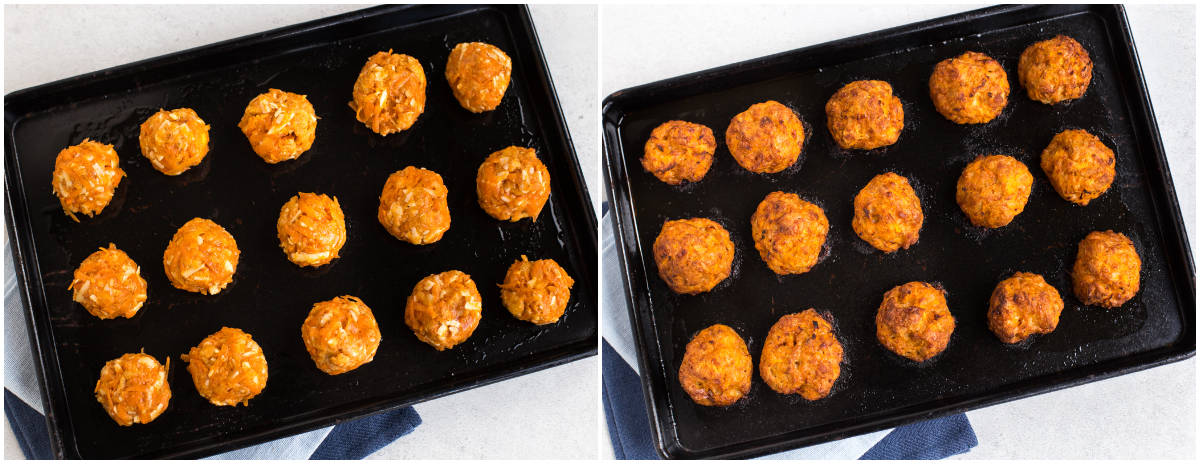 Carrot and Cheddar Bites - Easy Cheesy Vegetarian