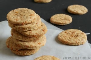 Parmesan biscuits - Easy Cheesy Vegetarian
