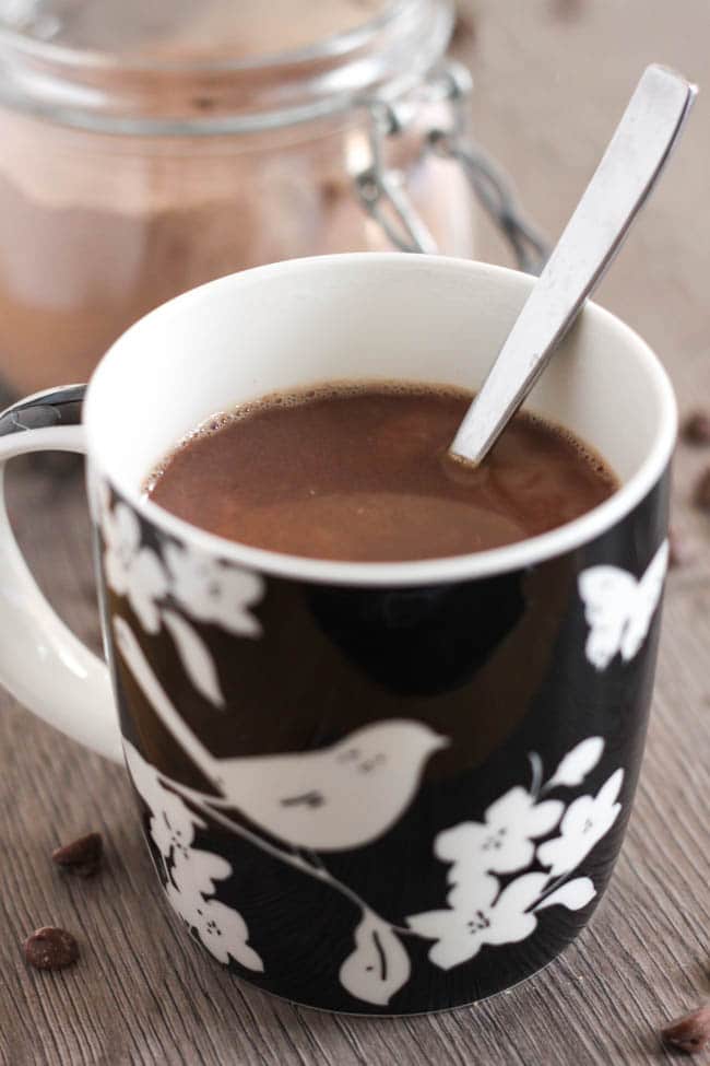 Homemade instant hot chocolate mix - Easy Cheesy Vegetarian