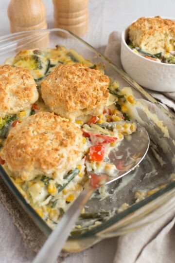Vegetable cobbler - Easy Cheesy Vegetarian