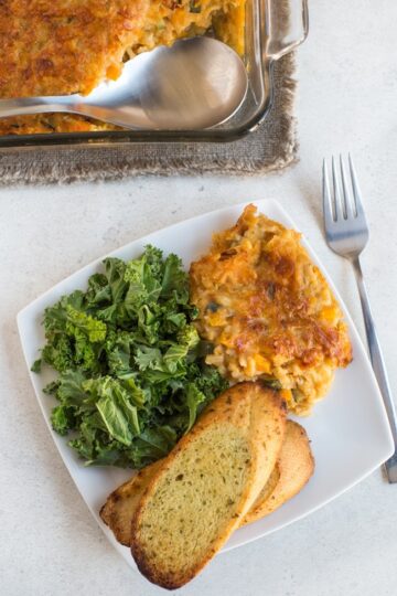 Very Veggie Lentil Bake - Easy Cheesy Vegetarian