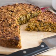 Chestnut and chickpea roast - Easy Cheesy Vegetarian