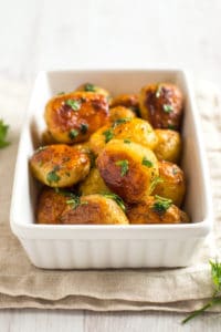 Buttery Chateau Potatoes - Easy Cheesy Vegetarian