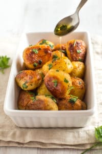 Buttery Chateau Potatoes - Easy Cheesy Vegetarian