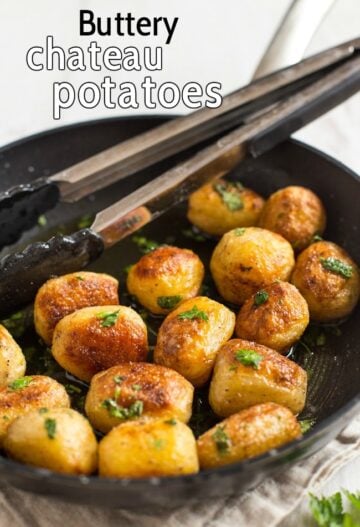 Buttery Chateau Potatoes - Easy Cheesy Vegetarian