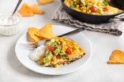 Taco frittata - Easy Cheesy Vegetarian