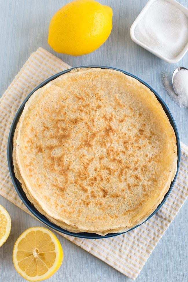 Traditional British pancakes – Easy Cheesy Vegetarian