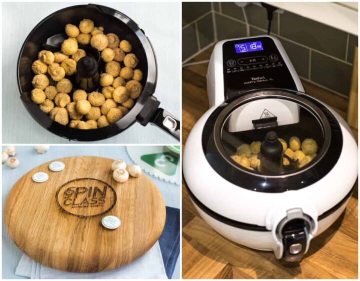 Actifry Breaded Mushrooms - Easy Cheesy Vegetarian