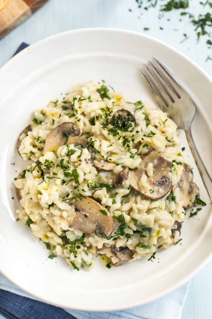 How to Make an Easy Risotto (in any flavour!) - Easy Cheesy Vegetarian