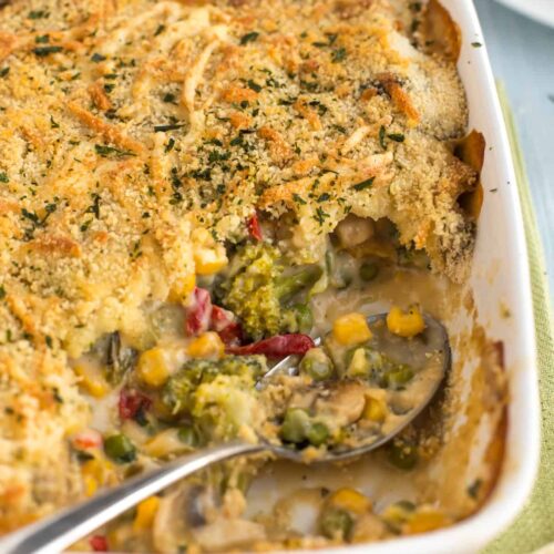 Creamy Vegetable Bake - Easy Cheesy Vegetarian