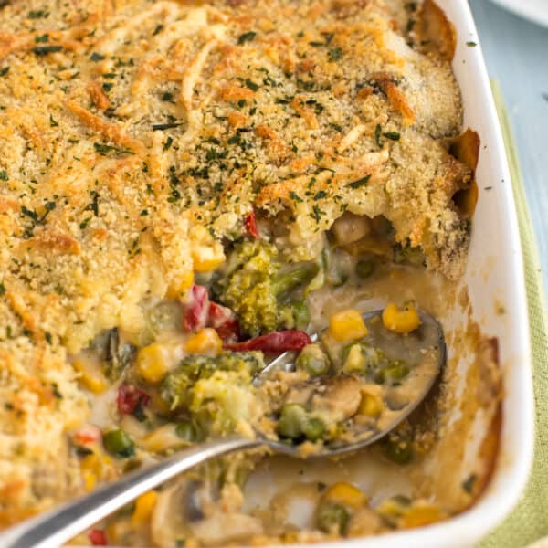 Creamy Vegetable Bake - Easy Cheesy Vegetarian