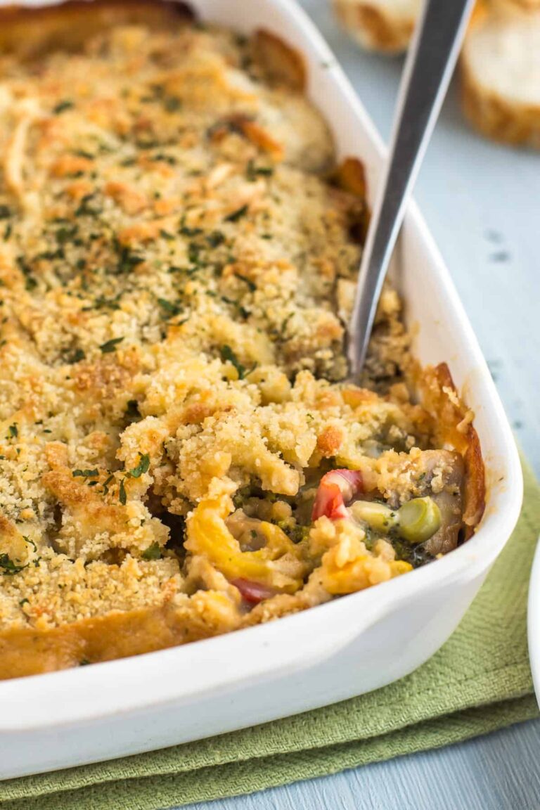 Creamy Vegetable Bake - Easy Cheesy Vegetarian
