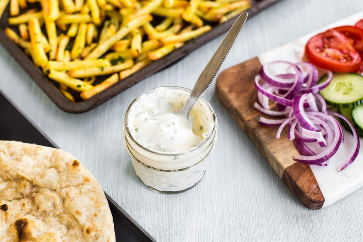 Vegetarian Doner Kebab (with halloumi cheese!) - Easy Cheesy Vegetarian