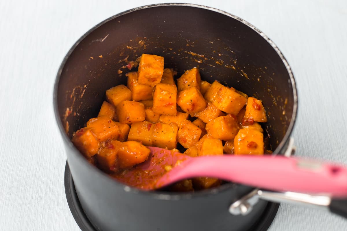 Sweet Potato and Lentil Thai Curry - Easy Cheesy Vegetarian