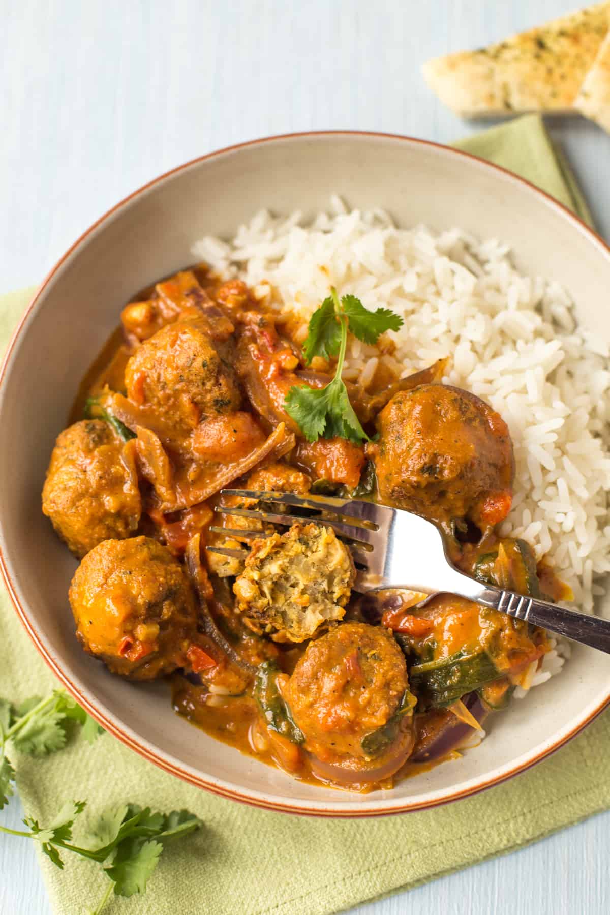 Easy falafel curry - Best Vegetarian Diet