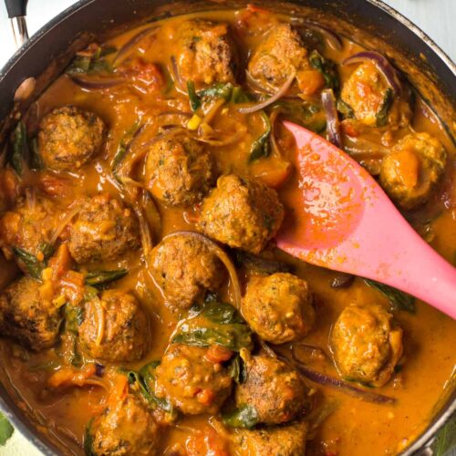 Easy Falafel Curry - Easy Cheesy Vegetarian