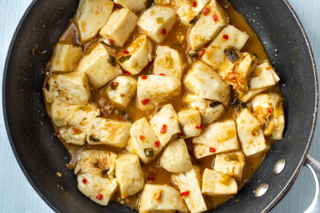 Sweet and Spicy Halloumi - Easy Cheesy Vegetarian