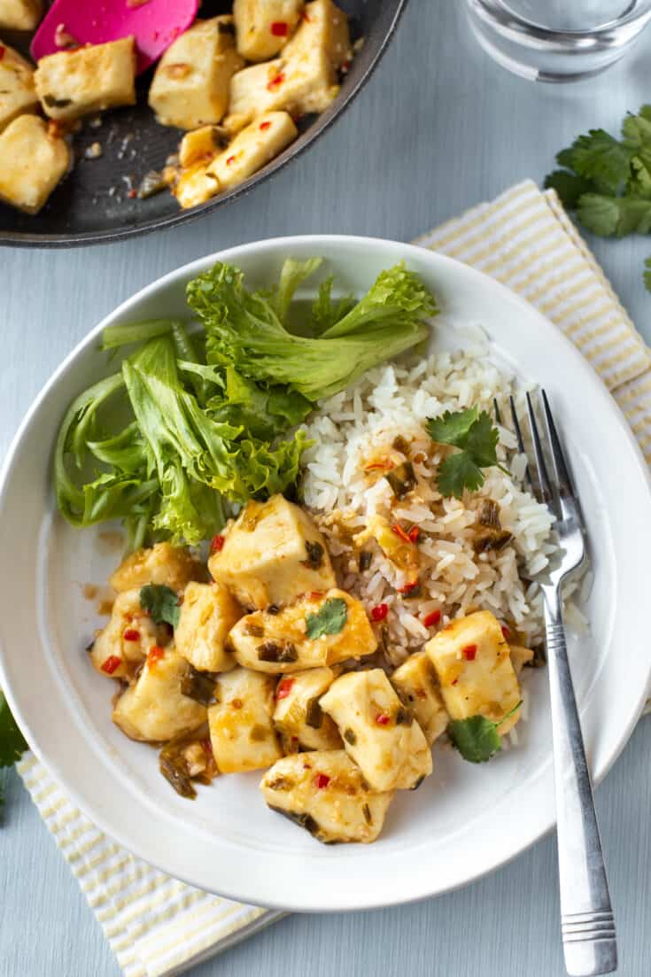 Sweet and Spicy Halloumi - Easy Cheesy Vegetarian