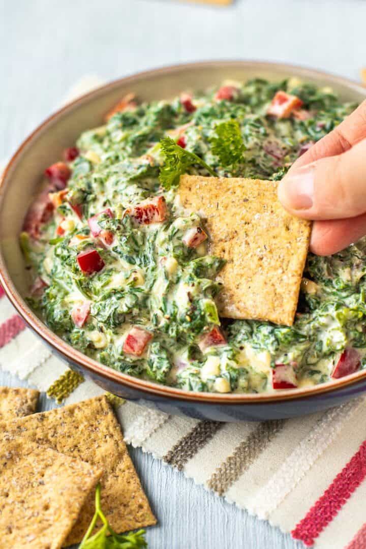 Cold Spinach Dip (with Greek Yogurt) – Squelo