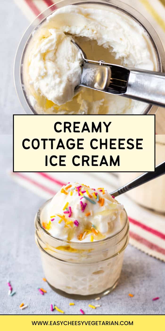 Cottage Cheese Ice Cream (Ninja Creami Recipe) - Easy Cheesy Vegetarian